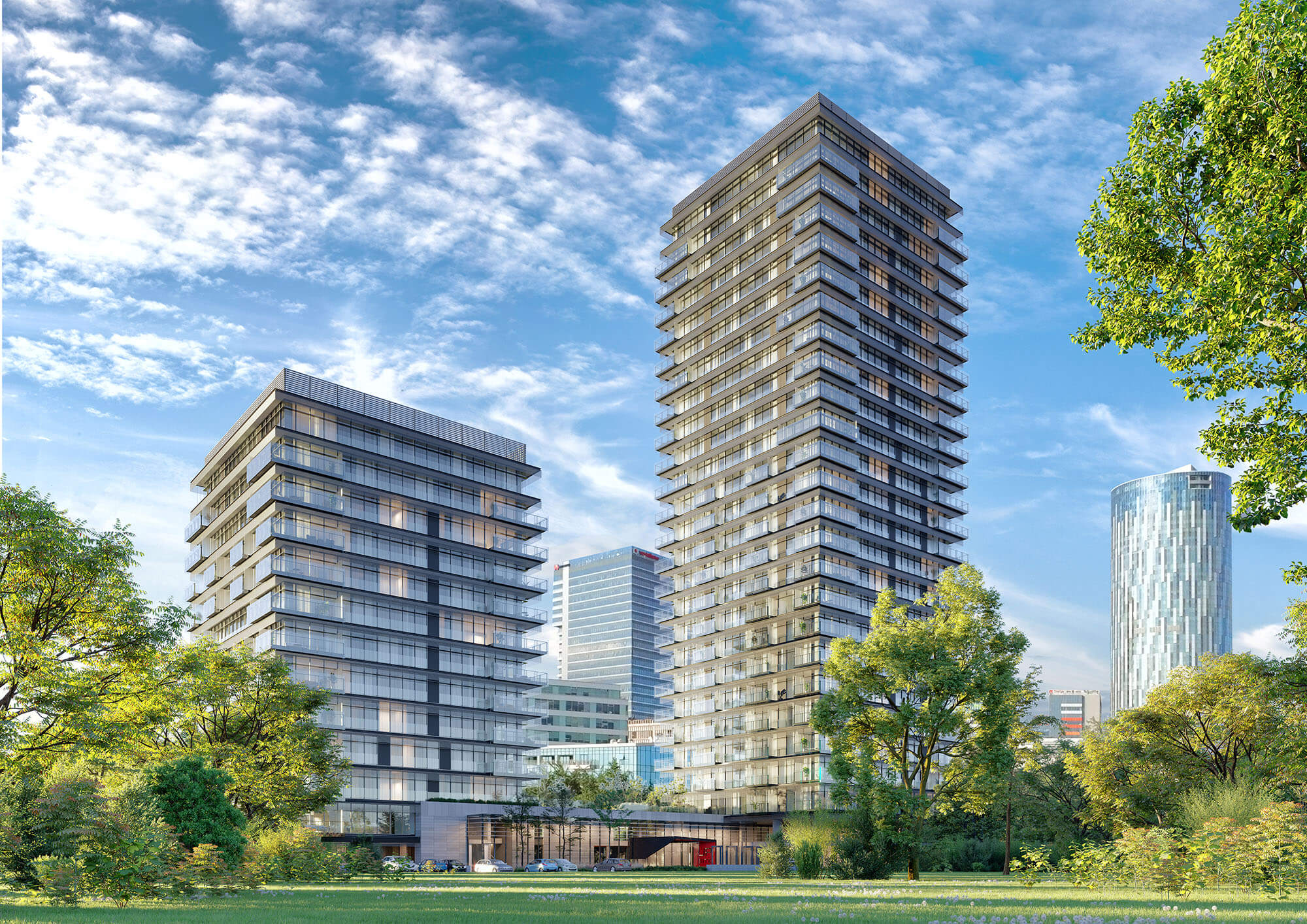 Complexul rezidențial Up-Site, București | SAINT-GOBAIN ROMANIA